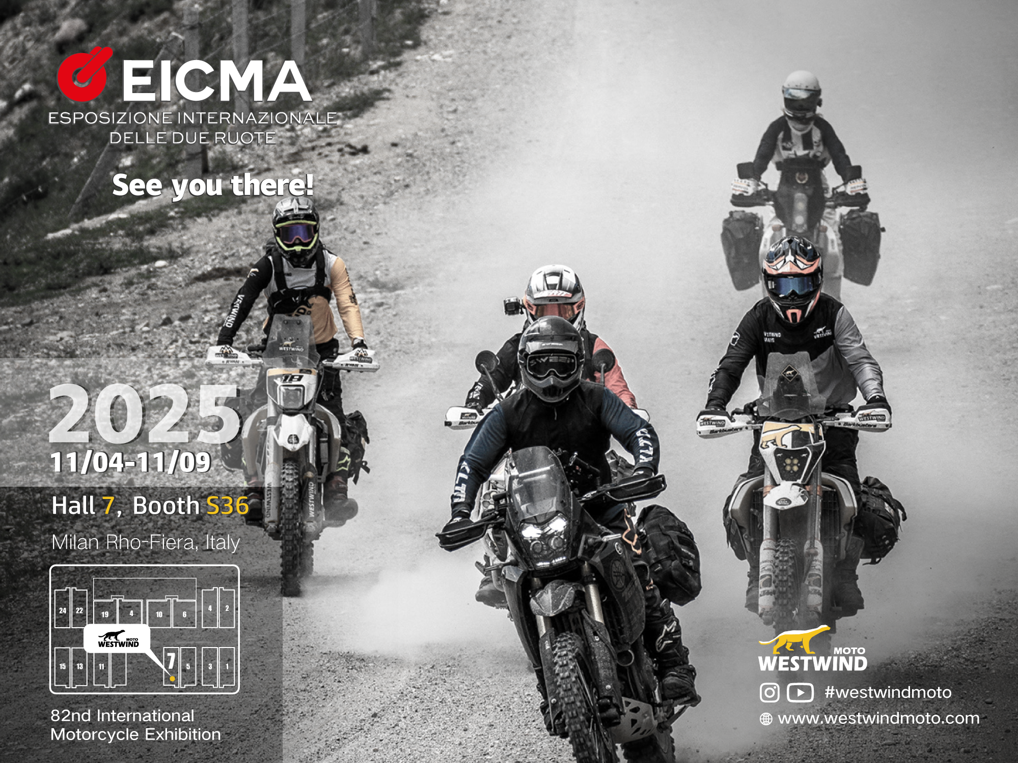 EICMA Milan Exhibition 2025 – Westwind Moto Official Store