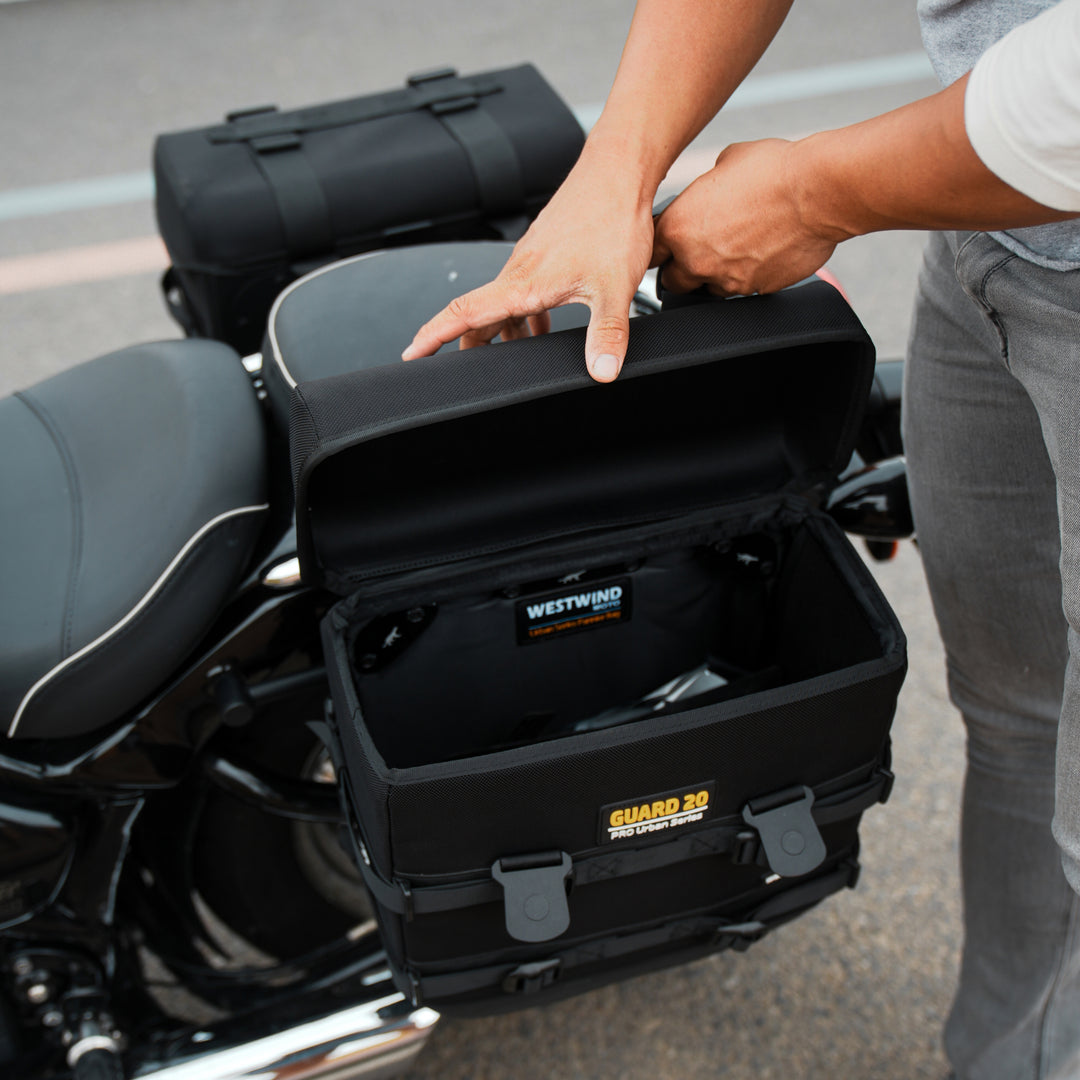 Guard 20P Soft Pannier With Quick Release – Westwind Moto Official Store